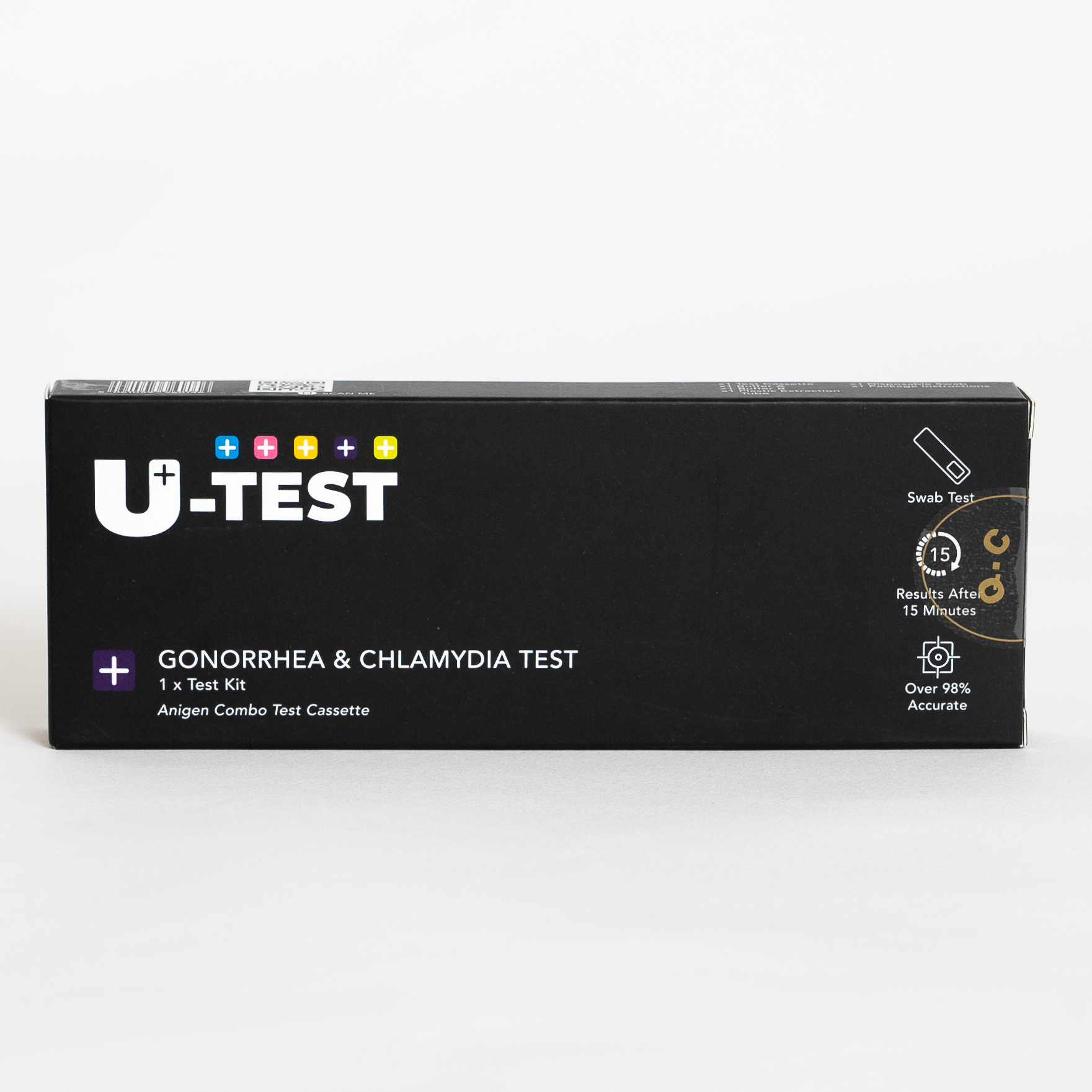 Gonorrhoea + Chlamydia Antigen STI, STD, Rapid Home Test Kit - U-Test ...