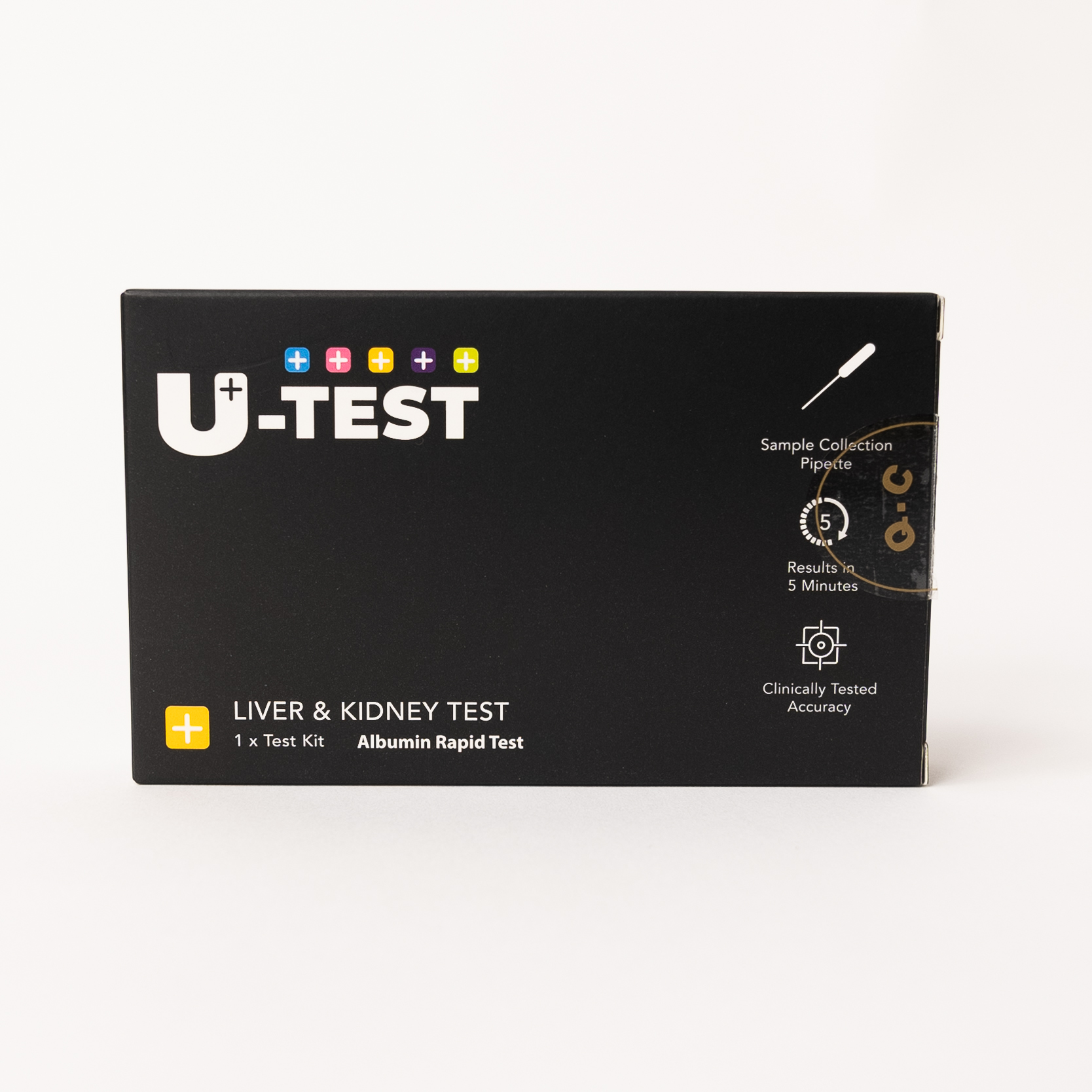 U-Test Liver and Kidney Home Test (1 Test) | Rapid FlowFlex Test